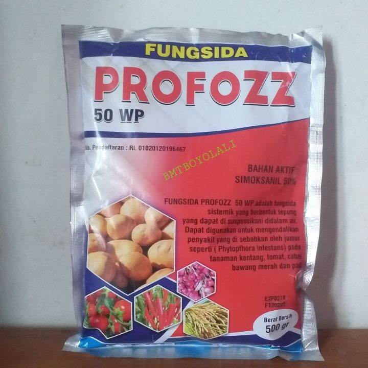 Fungisida Sistemik Profoz 50 WP Untuk Mengendalikan Busuk Akar Batang ...