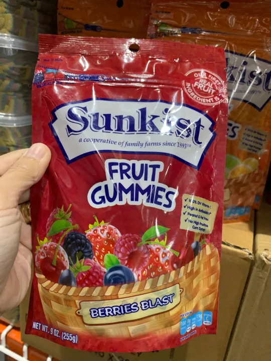 Sunkist Fruit Gummies Berry Blast 255g | Lazada PH