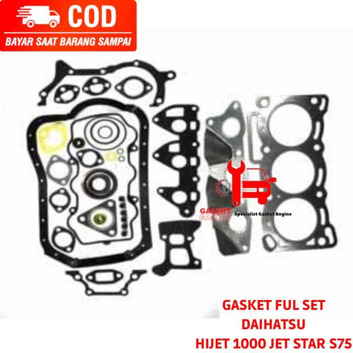 PACKING FUL SET PAKING DEKSEL LENGKAP GASKET SET OVERHOUL DAIHATSU ...