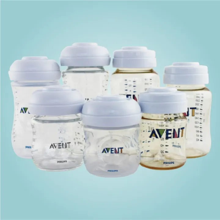 Philips Avent Natural Feeding Bottle or Milk Storage 4oz / 9oz / 11oz ...