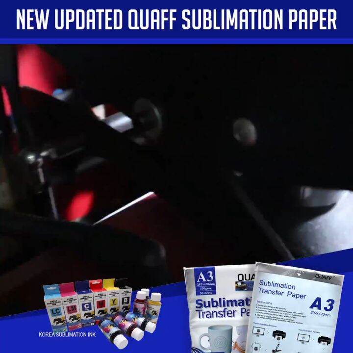 A4 Size Sublimation Paper 100gsm - Quick Dry 100 Sheets Pack | Lazada PH