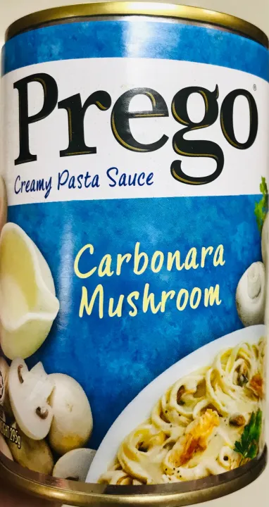 Prego Carbonara Mushroom Creamy Pasta Sauce 295g | Lazada PH