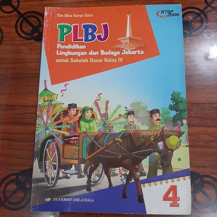 PLBJ SD/MI Kelas 4 Erlangga KTSP 2006 | Lazada Indonesia
