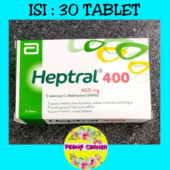 Heptral 400mg Isi 30 Tablet | Lazada Indonesia