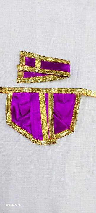 No. 3 Ganesha Vesti Murugan Dhothi Small Statue Vesthi | Lazada