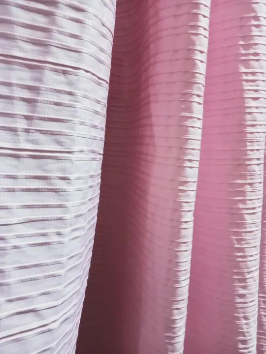 4FT PINK CURTAIN KURTINA.PLITS DESIGN | Lazada PH