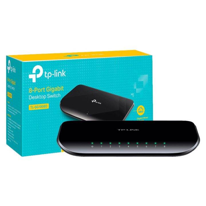 TP-LINK TL-SG1008D Gigabit Switching Hub 8 Port | Lazada.co.th