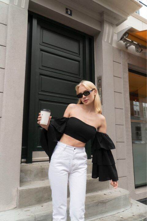 Hanna.bgg Joline top | Lazada.co.th