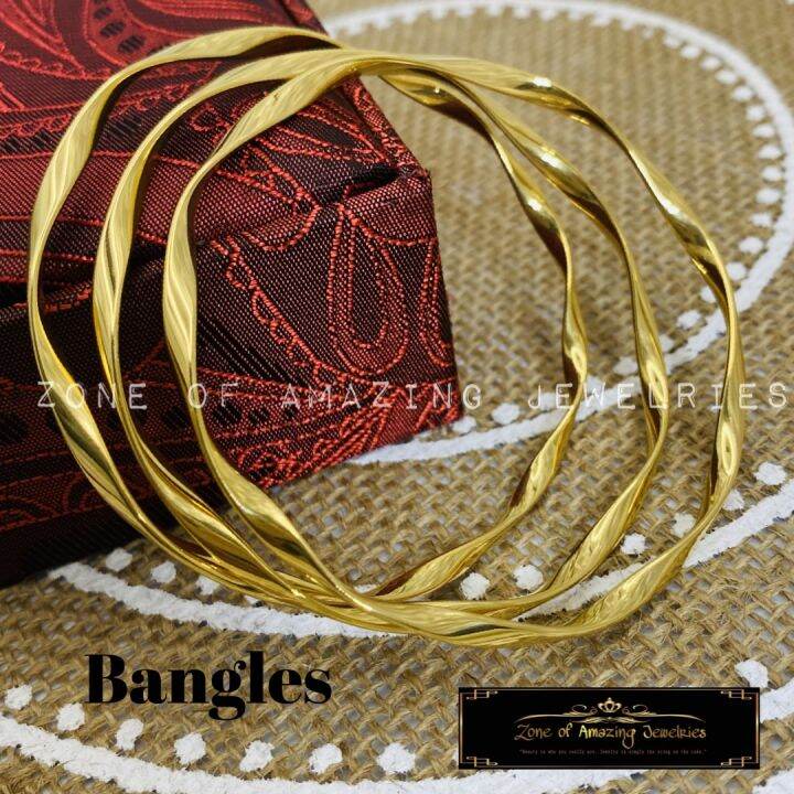 zoaj.ph Premium Twisted Bangles | Lazada PH