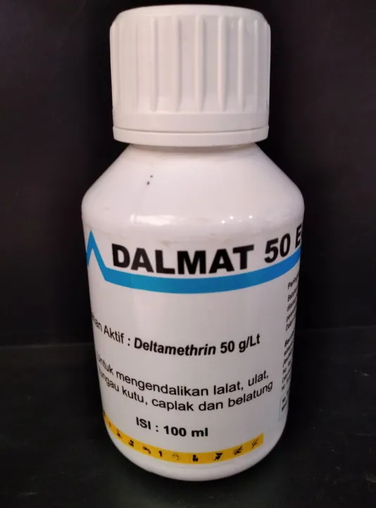DALMAT 50 EC 100ml - Obat kutu dalmat cair untuk tungau, caplak, lalat ...