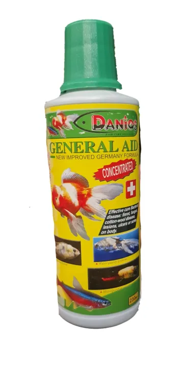 Danios General Aid Remedy for Fish Bacterial Diseases 230mL | Lazada PH