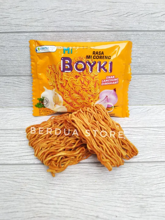 SNACK JADUL MI BOYKI / MIE BOYKI SIANTAR TOP ISI 60 BUNGKUS ORIGINAL ...