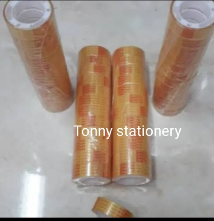 Isolasi Kado Gold Tape isi 12 roll | Lazada Indonesia