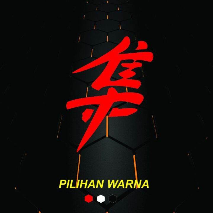 STIKER CUTTING STICKER KANJI HAYABUSA | Lazada Indonesia