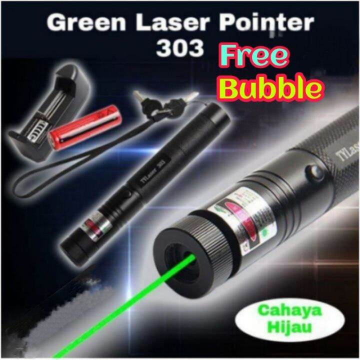 Green Laser Pointer 303 / Laser Hijau / Laser Kunci Keamanan | Lazada Indonesia