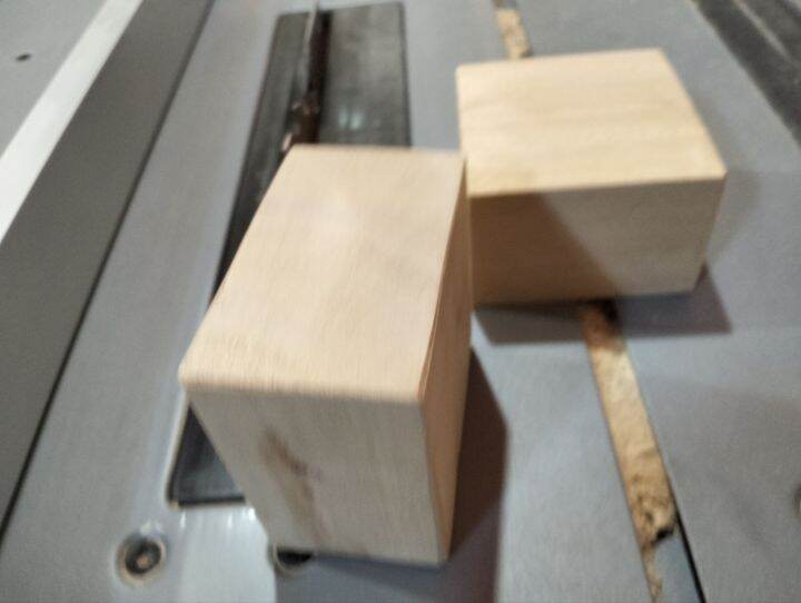 Wooden blocks.. 2 inches by 2 inches by 2 inches. smooth all over ...
