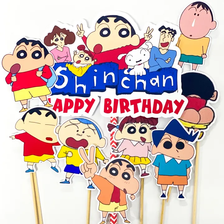 Shin Chan Cake Topper | Lazada