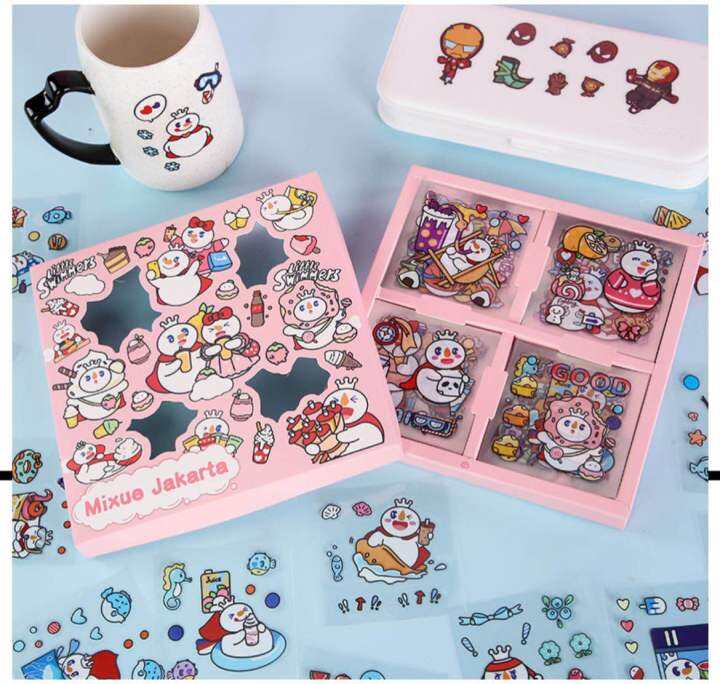 STIKER MIXUE VIRAL 1 BOX ISI 100 | Lazada Indonesia