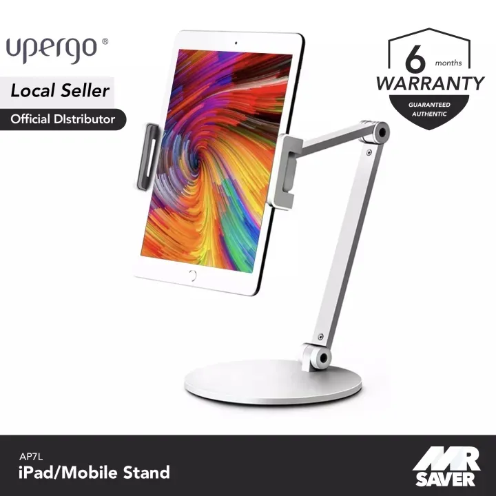 iPad Stand Holder iPhone Mobile Tablet Long Arm Neck Stand Desk ...