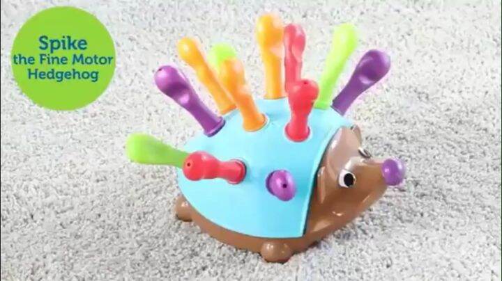 Spike Fine Motor Educational Hedgehog Game Montessori Sensory Learning ...