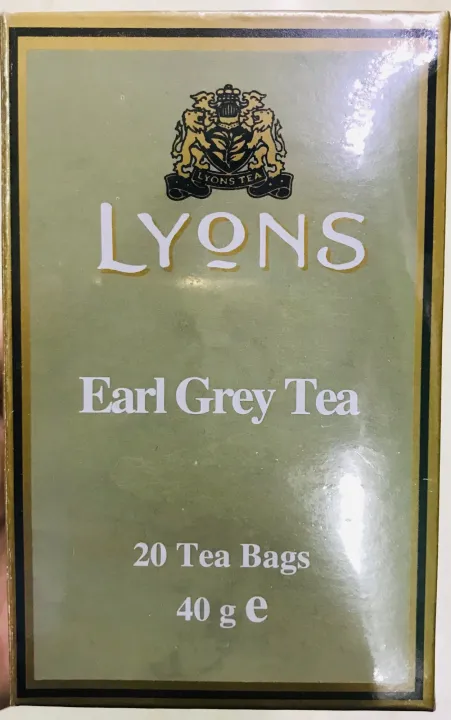 Lyons Earl Grey Tea (20 Tea Bags) 40g | Lazada PH