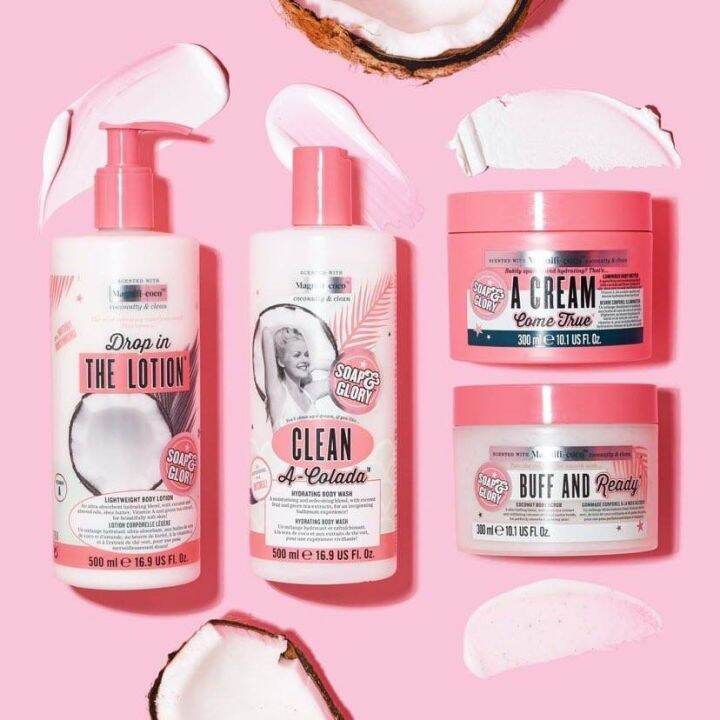 Soap & Glory MAGNIFI-COCO BODY LOTION / BODY WASH | Lazada.co.th