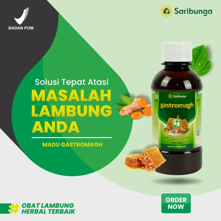 Madu Gastromagh Obat Herbal Penderita Maag Akut Atau Kronis Asam ... Madu Gastromagh Obat Herbal Penderita Maag Akut Atau Kronis Asam ...