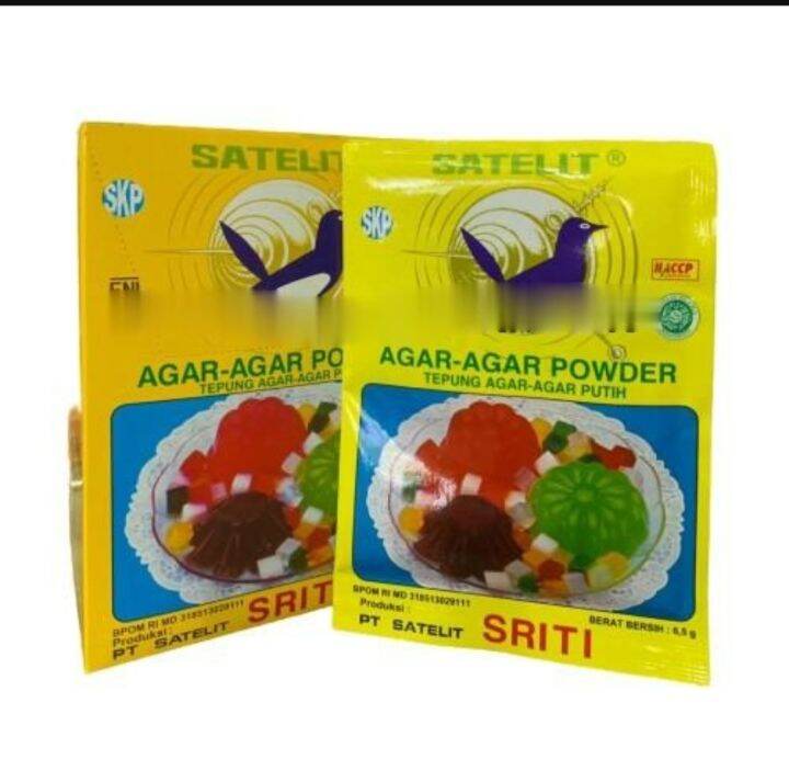 AGAR-AGAR POWDER WALET PLAIN 7GR | Lazada