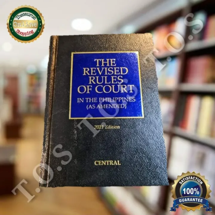 The Revised Rules of Court Codal (Pocket Size) 2021 by CBSI Editorial ...