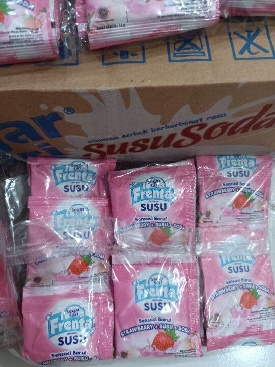 Segar Sari Frenta Susu Soda/Minuman Serbuk Segar Sari Susu Soda ...