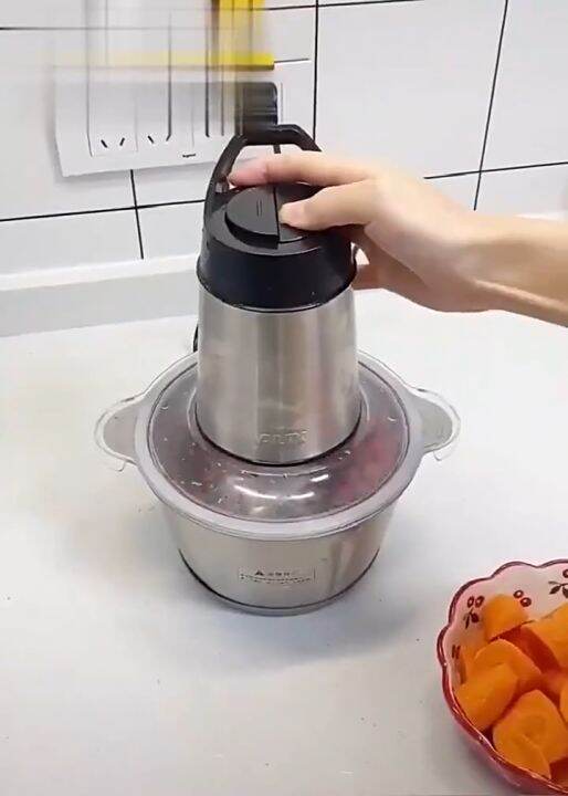 HEALTHYFY Kaisa Villa Electric Food Processor Meat Grinder Chopper Blender 2 Liters High Large ...