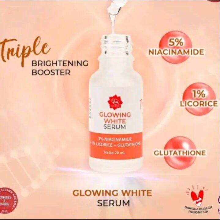 Viva Queen Glowing White Serum ( Triple Brightening Booster ) with ...