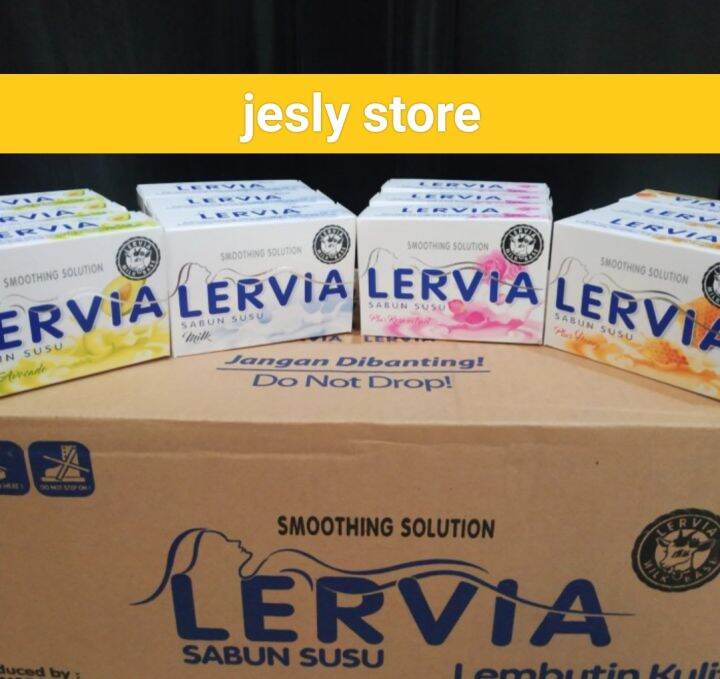 LERVIA sabun batang 70gr | Lazada Indonesia