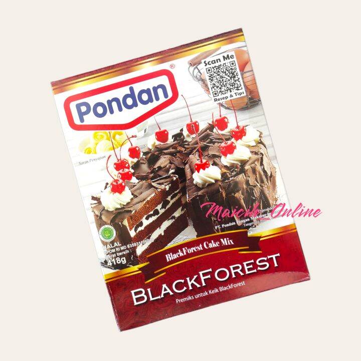Pondan Black Forest Panggang 418Gr | Lazada Indonesia