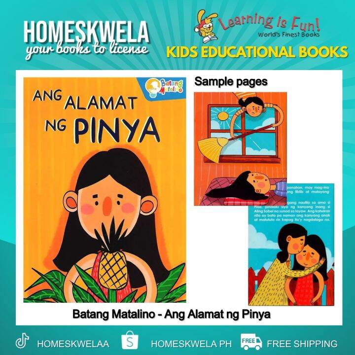 Alamat ng Pinya Reading Books for Kids | Lazada PH