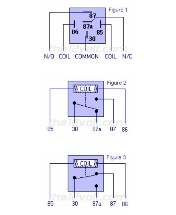 SPDT RELAY 12V 5 TERMINAL 30 AMPER | Lazada PH