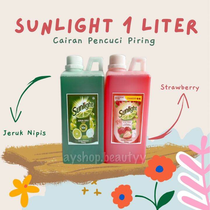 Sunlight Sabun Cuci Piring 1 Liter / Sunlight Cairan Pencuci Piring | Lazada Indonesia
