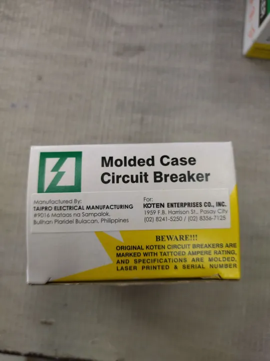 Koten breaker plug-in 15amps | Lazada PH