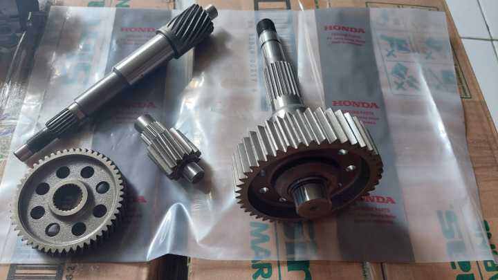 Gigi rasio Vario 160 New PCX 160 PCX 160 gigi gardan as roda as poly ...