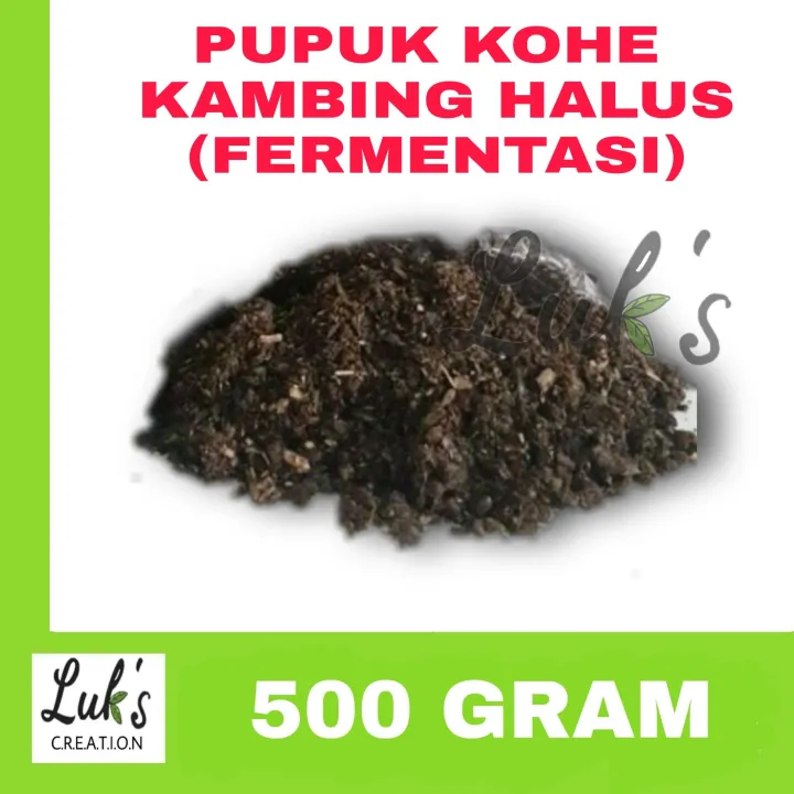 Pupuk KOHE KAMBING fermentasi 500 gram pupuk organik pupuk kandang ...