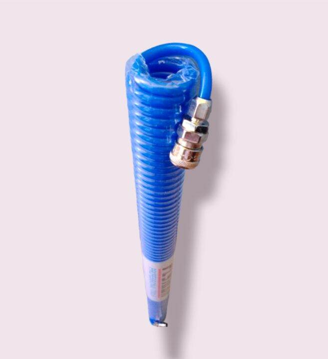 SPIRAL AIR HOSE W/ COUPLER HEAVY DUTY | Lazada PH