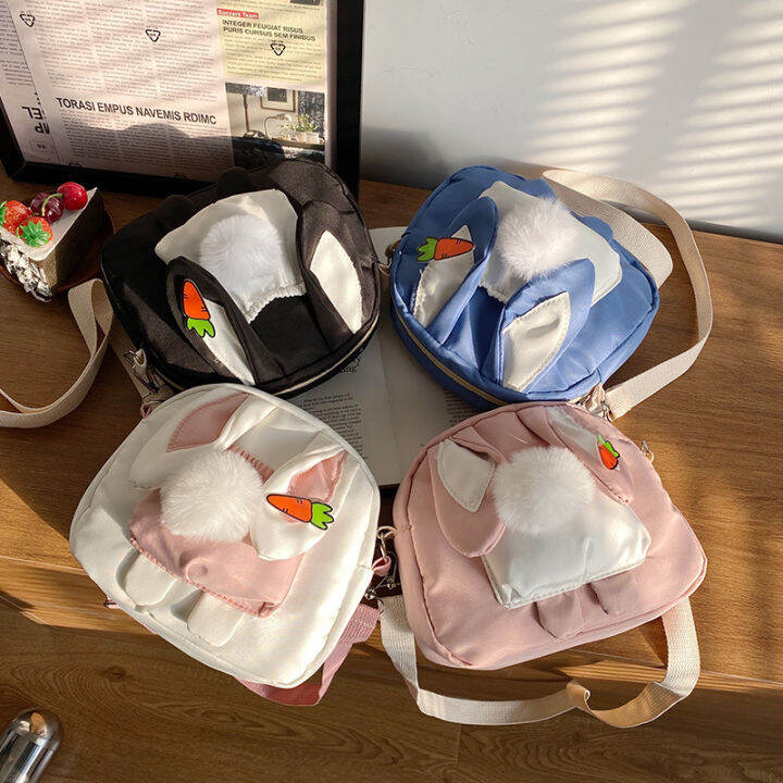 【YIDEA HONGKONG】Japanese Style Cute Rabbit Ear Messenger Bag | Lazada PH