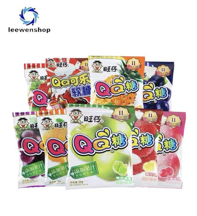 EQGS Jelly QQ Sweet Soft Fruit Gummy Sugar Candy 20g Want Want WangZai | Lazada PH