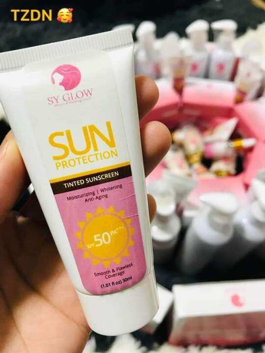 Sy Glow tinted sunscreens PA 50+++ | Lazada PH