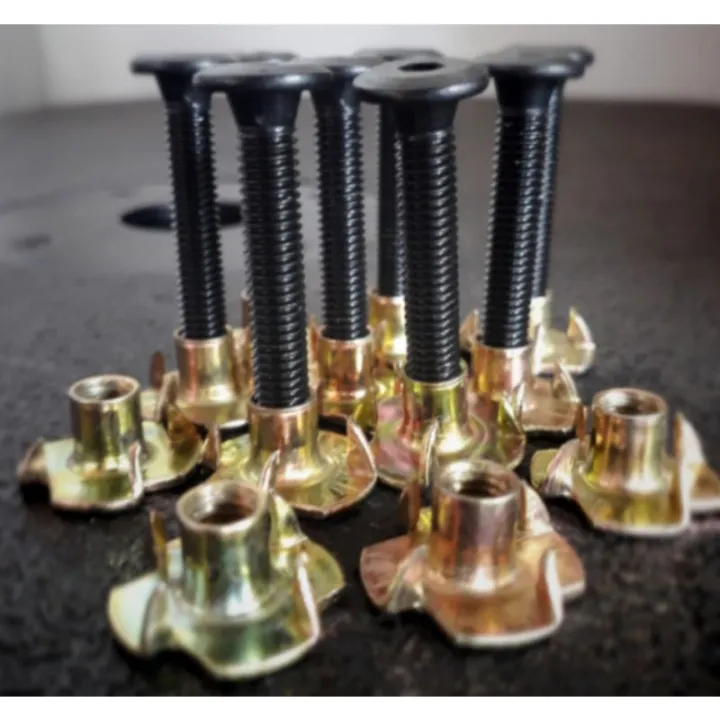 20.pcs Baut cakar M6 untuk bok speaker full drat Baut cakar box spiker ...