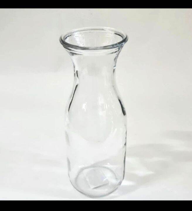 botol vas pitcher carafe karafe kaca 1 liter / 500 ml | Lazada Indonesia