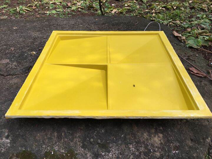 Cetakan panel dinding cor/beton 50x50cm | Lazada Indonesia