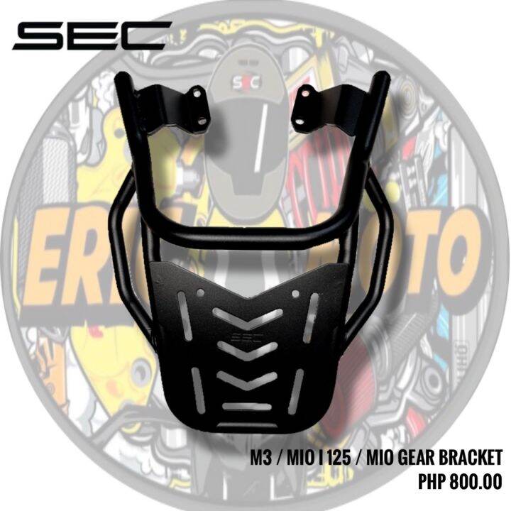 sec mio gear / mio i 125 / m3 metal warrior top box bracket | Lazada PH