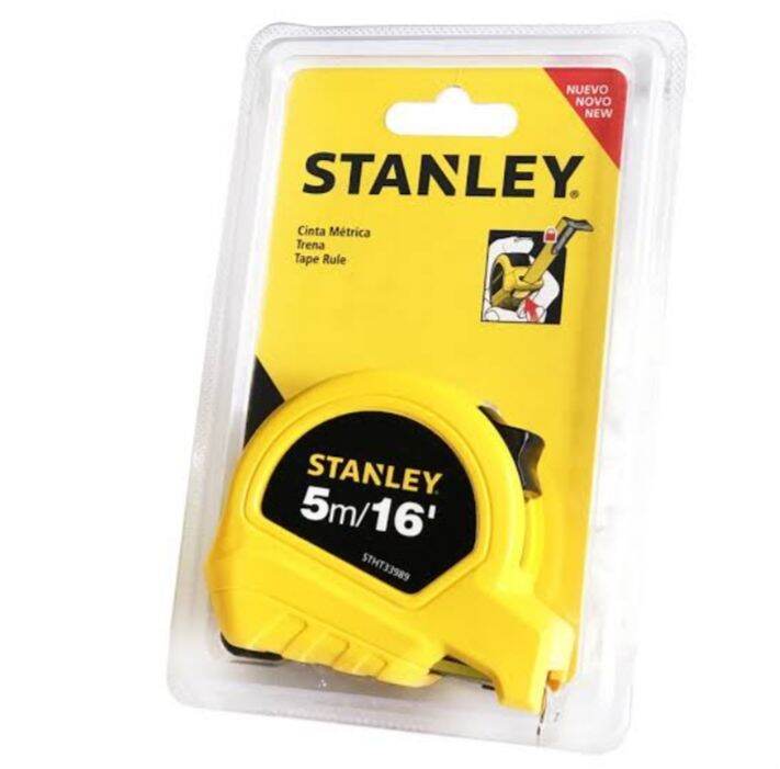 meteran 5m - 16" Stanley STHT33989 Basic tape | Lazada Indonesia