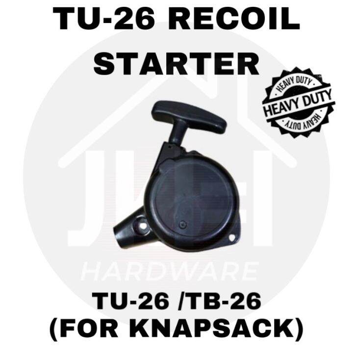 (HEAVY DUTY) TU-26 / TB-26 RECOIL STARTER "FOR KNAPSACK" | Lazada